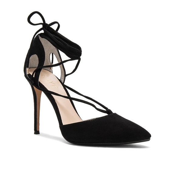 RAYE | Shoes | Raye Classic Black Pumps Suede Leather | Poshmark